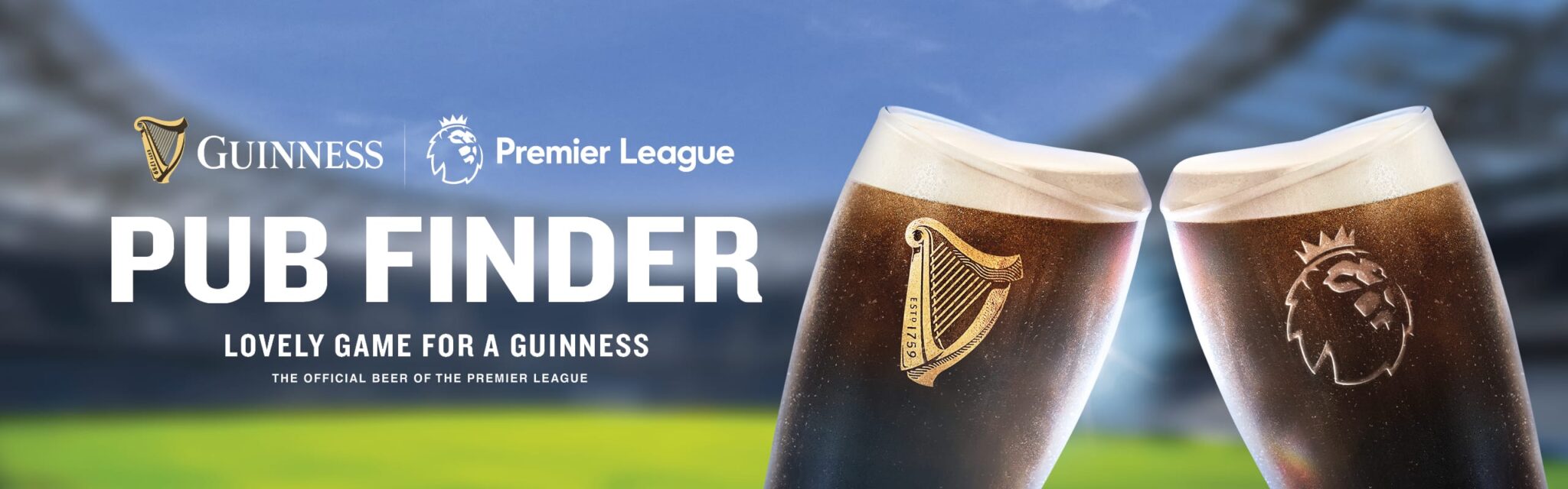 Premier League Pub Finder – Guinness Pub Finder